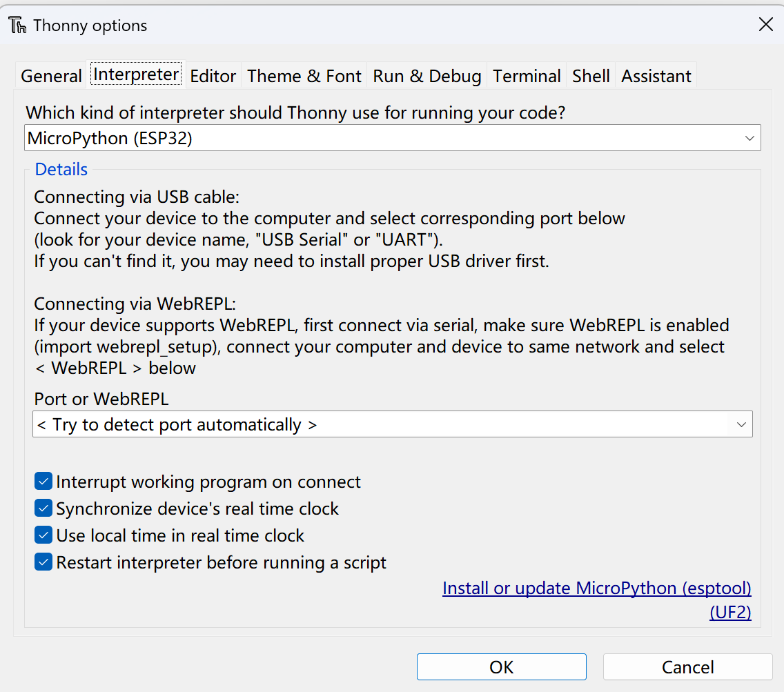 esp32安装micropython - Zhh Blog